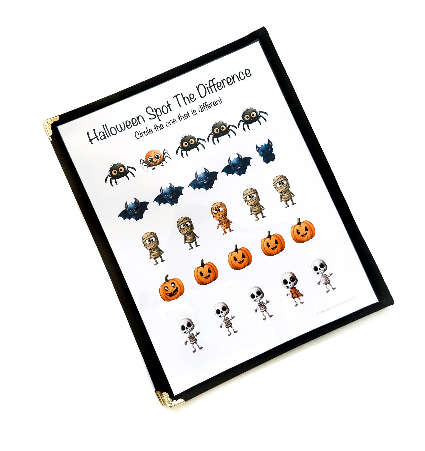Halloween Morning Menu For Preschoolers With 19 Activity Pages | Toddl ...