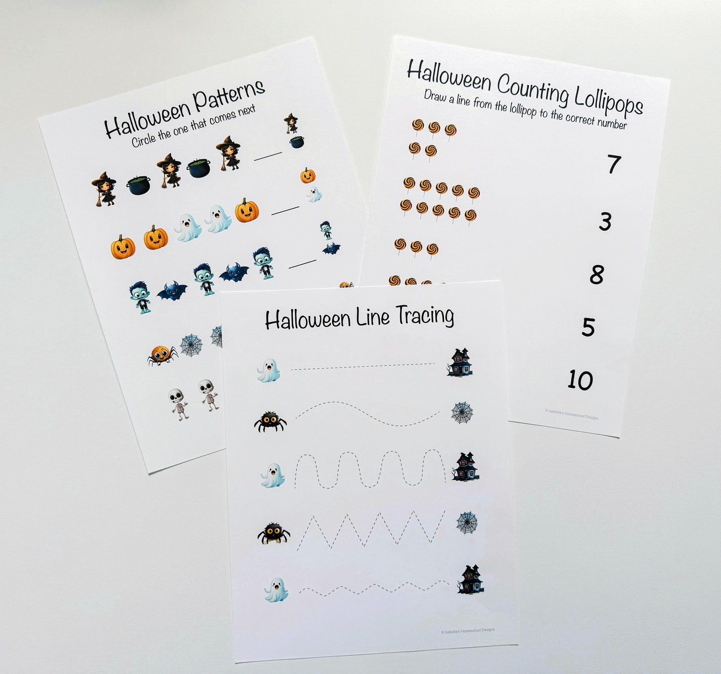 Halloween Morning Menu For Preschoolers With 19 Activity Pages | Toddl ...
