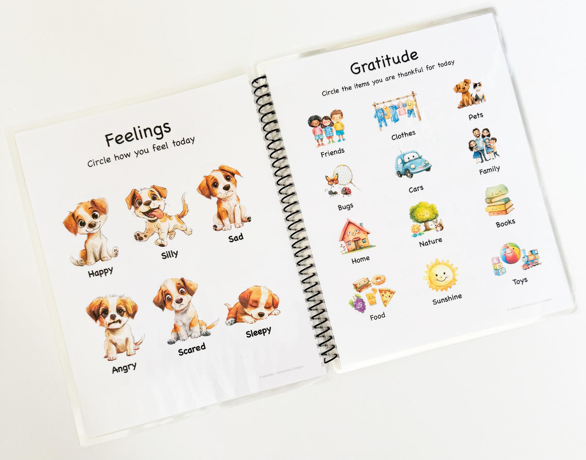 Toddler Learning Book with 22 Activity Pages – Isabella's Homeschool ...