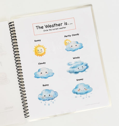 Toddler Learning Book with 22 Activity Pages – Isabella's Homeschool ...